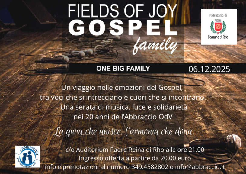 Fields of Joy Gospel Family: Quando la musica diventa luce e calore ...